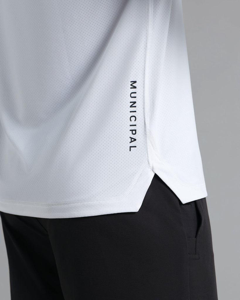 Underdog LS Training Top in White | MUNICIPAL