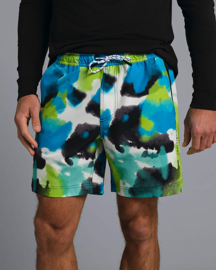 4:AM Club Training Shorts in Spray Paint | MUNICIPAL