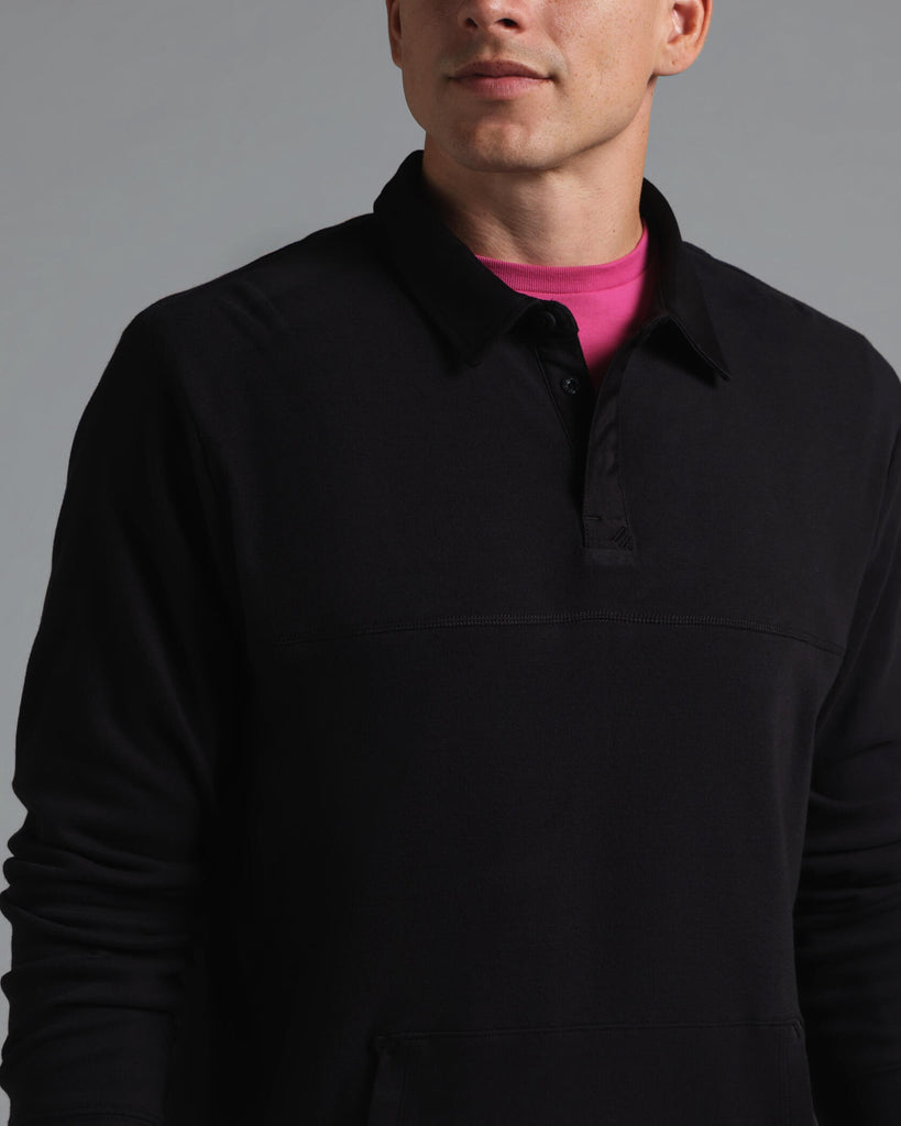 Ruck Shirt in Black | MUNICIPAL