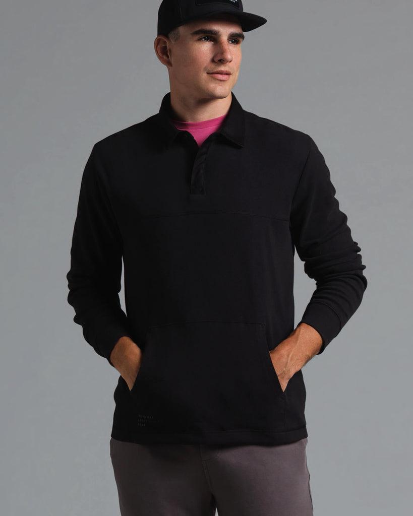 Ruck Shirt in Black | MUNICIPAL