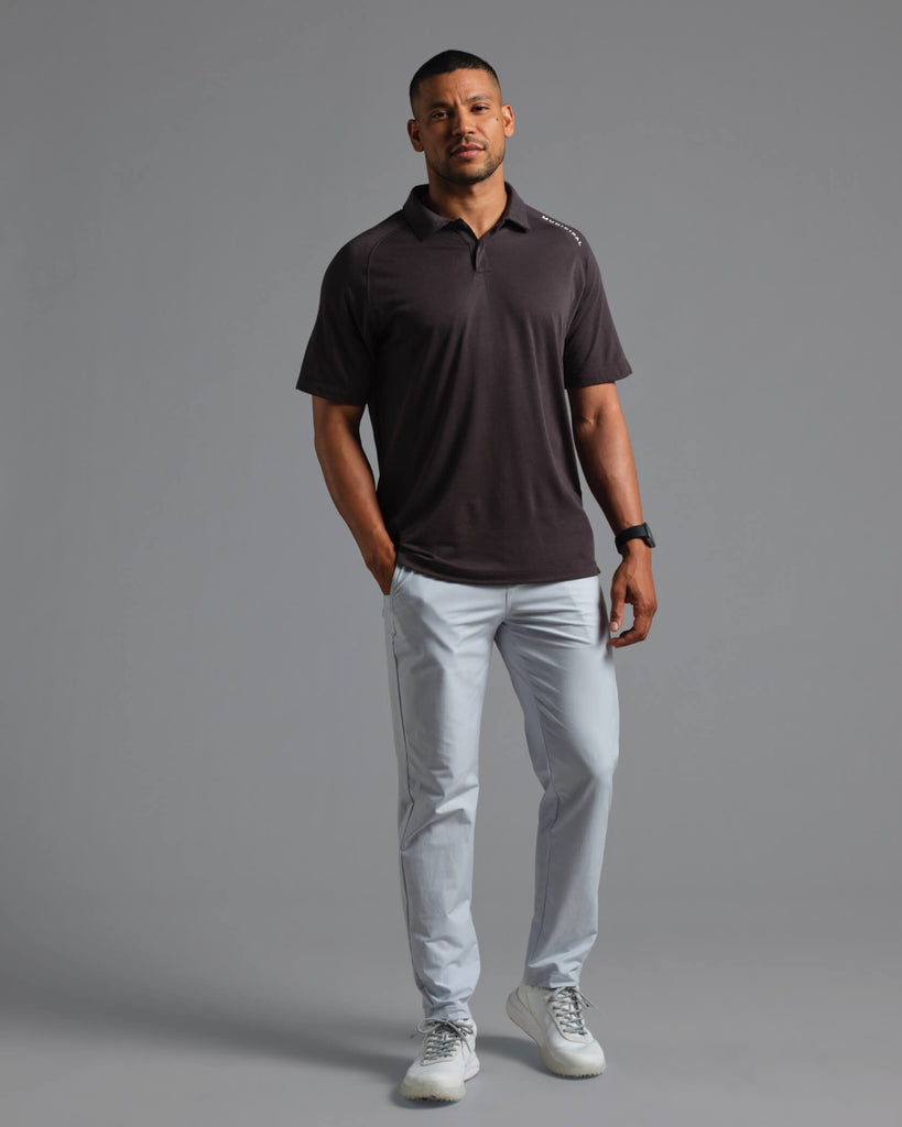 Sport Tech Polo in Asphalt | MUNICIPAL