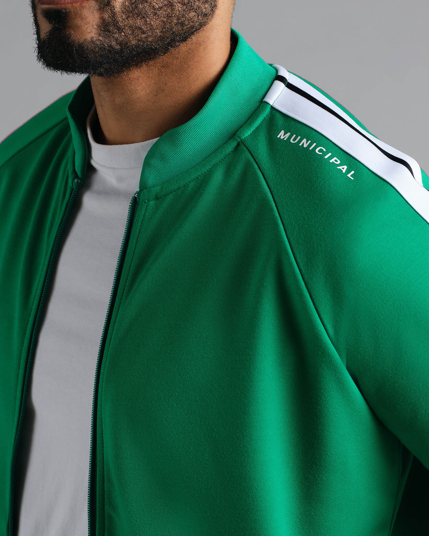 Trackstar Jacket in Boston Green | MUNICIPAL